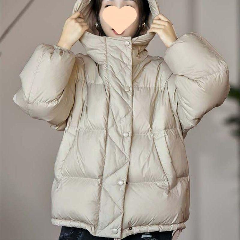 ・詰め物: 白ダックダウン・ダウン含有量: 96%以上・厚み: 中厚・生地: アクリル・版型: スタンダード・襟型: フード・袖丈: 長袖・加工: ウォッシュド・ネック: プルオーバー・色: オフホワイト,グリーン・サイズ: S,M,L・ス...