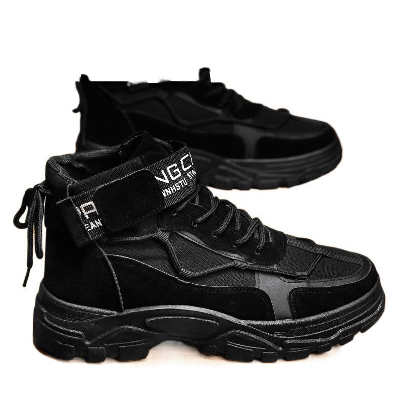 ・対象性別: メンズ・表素材: 合成皮革・ソール素材: ゴム・厚み: 普通・スタイル: 綿靴・パターン: 無地・着用方法: 紐締め・ヒール形状: 厚底・トゥ形状: ラウンドトゥ・カラー: カーキ,ブラック,グレー・サイズ: 39,40,41...