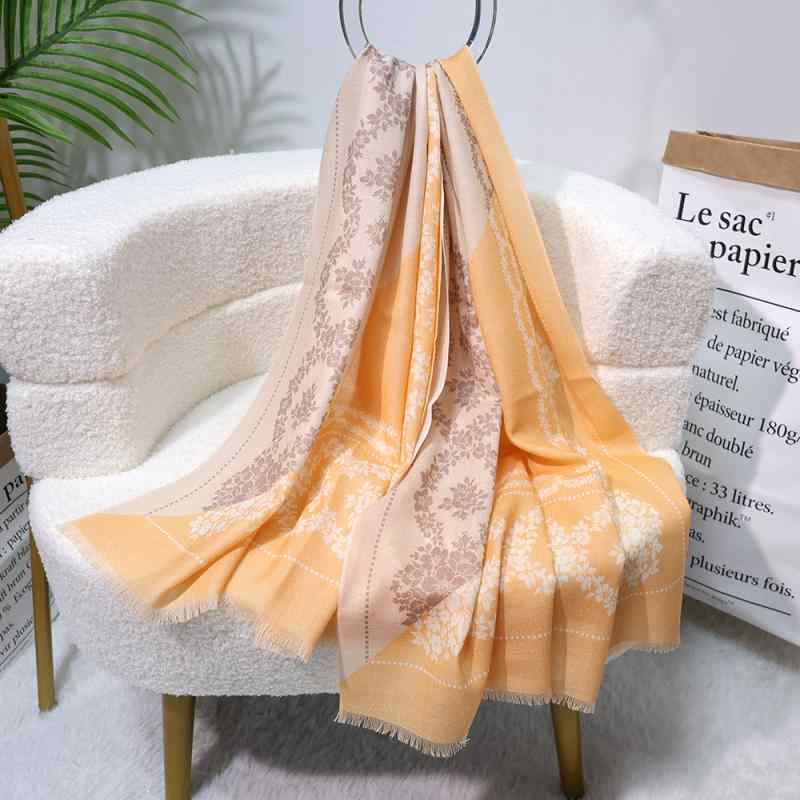 ・織り方: 平紋・流行要素: 珊瑚,ユリ,牡丹,バラ,花,山茶花,蓮,荷葉縁,小雛菊,花弁・機能: 保温・款式: 中長・色: ブルー,ピンク,イエロー,ベージュ,オレンジ,グリーン,グレー,ホワイト,アプリコット,ブラウン,ブラック,グレー...