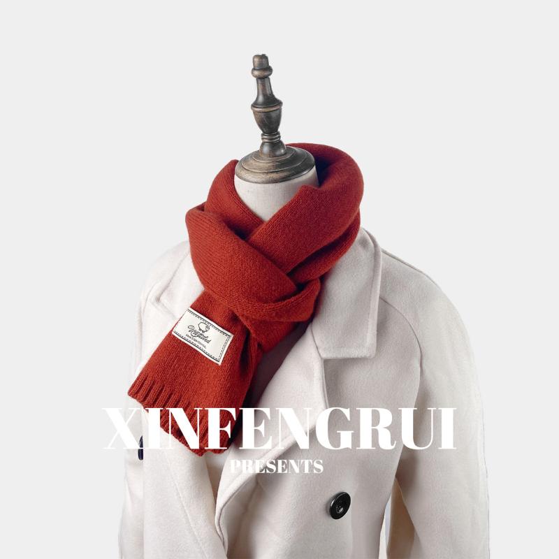 ・編み方: 横編・機能: 保温・款式: 普通長・カラー: ベージュ,グレー,グレー,ブラック,レッド,ブラウン,オレンジ,グリーン,グリーン,ブルー,オレンジ,ホワイト・長さ: 21×160cm・主素材: ウール100%・スタイル: 日韓,...