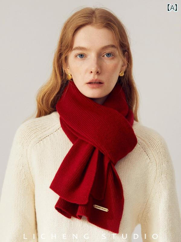 ・編み方: 経編・機能: 保温・スタイル: 中長・色: ボルドー,オートミール,レッド,イエローグリーン,ミルクイエロー,ミルクコーヒー,ウォームグレー,ダークブラウン,フォギーブルー,ピンク,ブラック,クラインブルー・長さ: 162cm・...