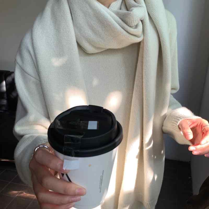 ・素材: ウール・カラー: ブラウングレー,グレー,ライトベージュ・スタイル: 中長款・対応身長: 175cm以上・機能: 保温・スタイル分類: ファッション通勤・サイズ: 47×206cm