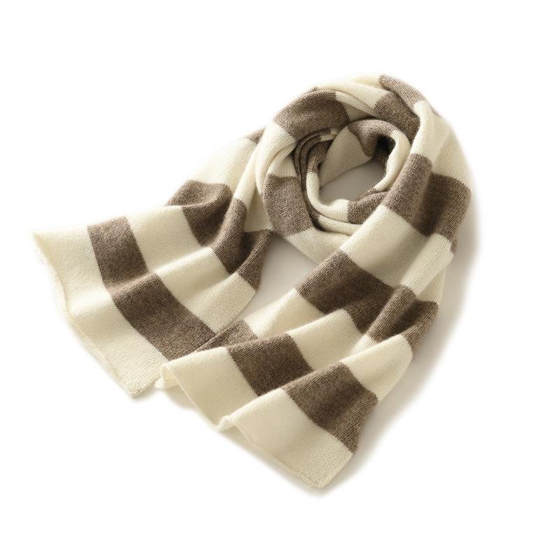 ・編み方: 経編・機能: 保温・款式: ノーマルロング・カラー: 白+紫,白+赤,青+紫,白+黒・長さ: 152×26cm・スタイル: ビジネス,ベーシック,シンプル,ライトラグジュアリー,エレガント・素材: カシミア・スタイル分類: ファ...