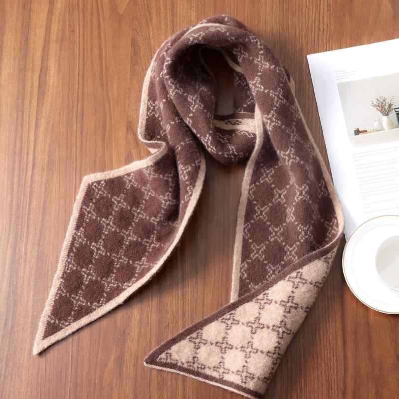 ・編み方: 平織り・流行要素: 三角形,四角形・機能: 保温・款式: ミドルロング・色: ブラウン,グレー,ブラック・長さ: 160cm・主素材成分含有率: 100%・素材名: ウール・主素材成分: ウール・スタイル分類: 文艺レトロ・加工...