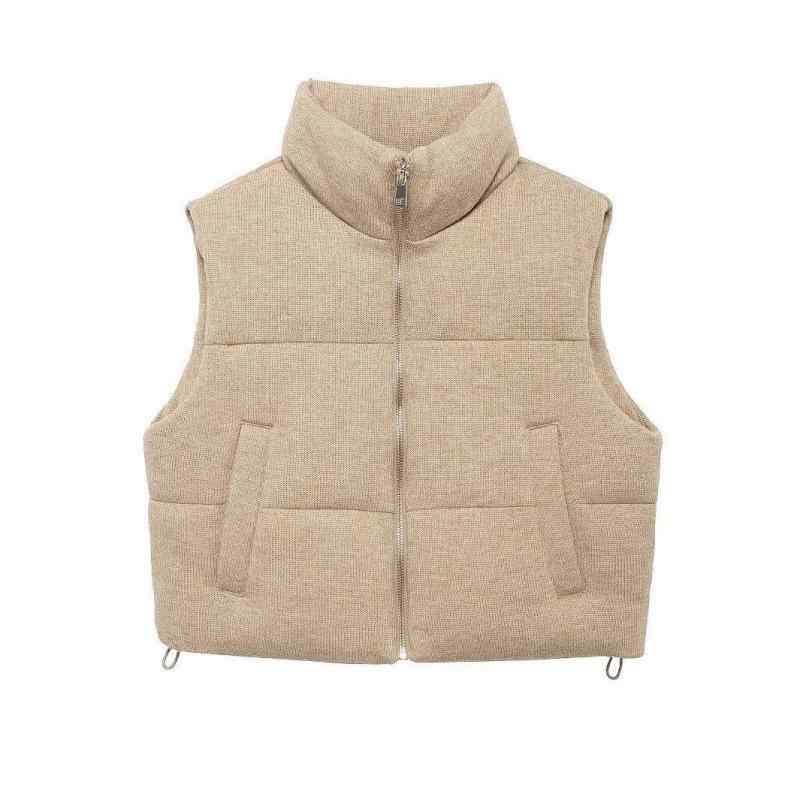 ・生地: コットン・主生地成分: コットン・主生地成分含量: 70%-80%・サイズ: XS,S,M,L・適用性別: 女性・襟型: スタンドカラー・スタイル: プルオーバー・カテゴリ: ベスト・ストリートスタイル: ストリート