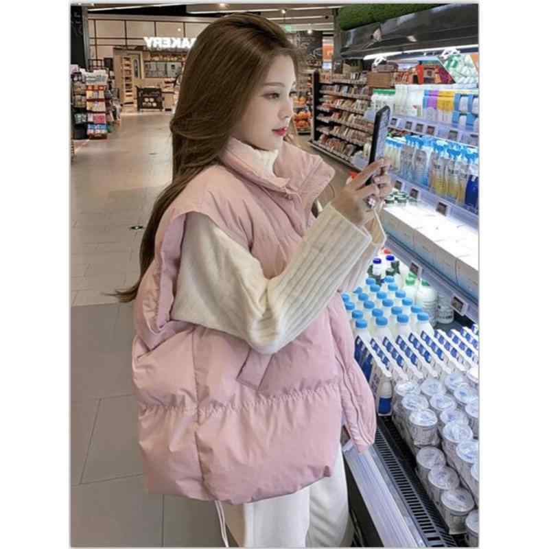 ・主素材: コットン95%以上・表地素材: アクリル・首元: ハイネック・スタイル: 通勤・着丈: ミドル(50-65cm)・シルエット: ルーズ・前立て: ジップ・カラー: ピンク,ベージュ,ブラック・サイズ: S,M,L,XL・スタイル...