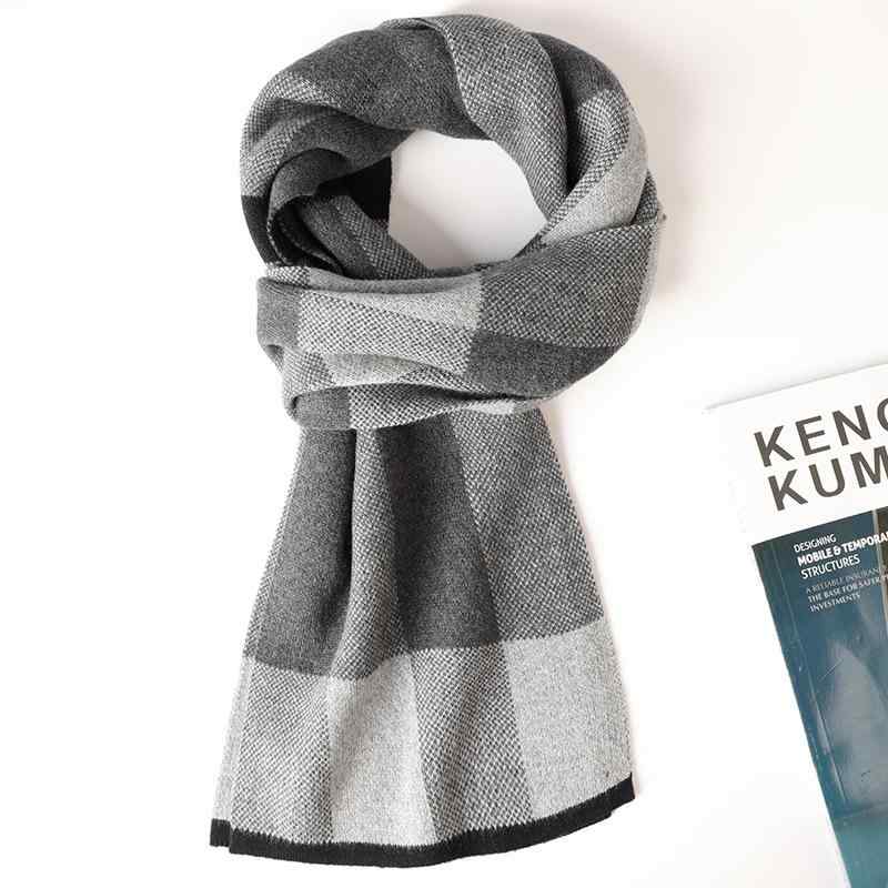 ・織り方: 平織・柄: チェック、幾何・機能: 保温・使用シーズン: 冬・スタイル: ロング・色: ブラウン、グレー、ベージュ・幅: 20cm・長さ: 160cm・素材: コットン混紡・主素材: カシミア・カシミア含有率: 10%以下・コッ...