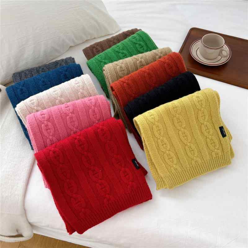 ・編み方: 経編・機能: 保温・款式: 中長・色: ベージュ,ブラック,ピンク,イエロー,ブラウン,ネイビー,レッド,グリーン,グレー,豆緑,オレンジ・長さ: 21×160cm・生地: ウール・主成分: ウール 100%・スタイル: ビジネ...