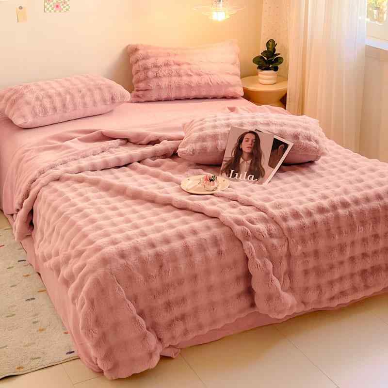 ・染色: 活性染色・織り: ツイル・パターン: 無地・スタイル: ベッドシーツ式・カラー: ピンク,グレー,オフホワイト,パープル,グリーン,キャメル,ホワイト・サイズ: 1.2m三件セット-150x200cm用,1.5m四件セット-200...