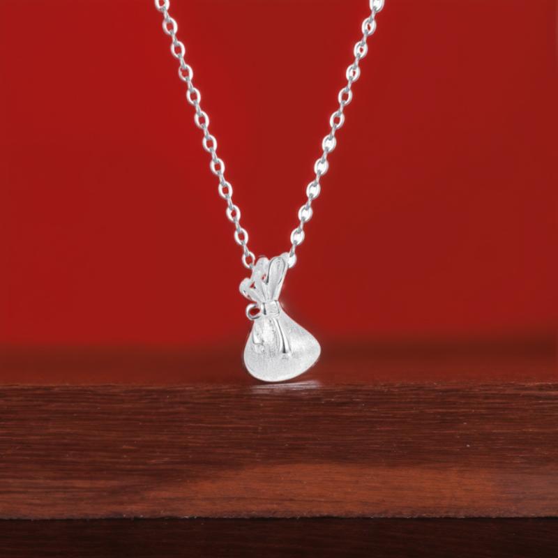 ・素材: シルバー・加工: メッキ・形状: ジオメトリック・チェーンスタイル: 十字型・ペンダント素材: シルバー・長さ: 41-50cm・色: シルバー・純度: 純銀・スタイル: ライトラグジュアリー・対象: 女性・流行要素: 国風