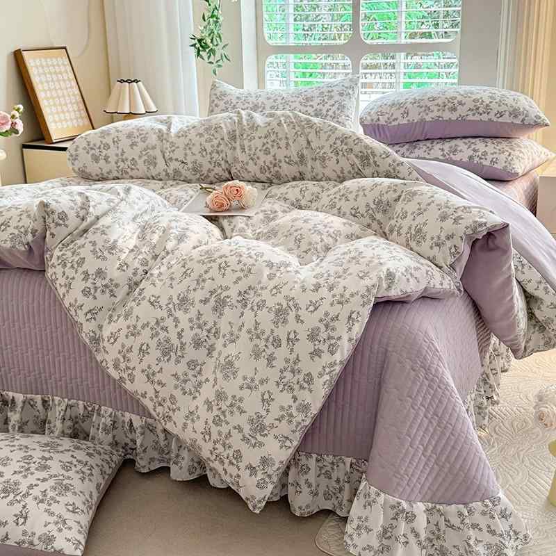 ・素材: コットン麻・染色: タイダイ・織り方: ツイル、平織、色織・柄: 植物花・タイプ: ベッドカバー・スタイル: 欧風・花柄: 波波狗シンプル、朝花夕拾シンプル、春風里、淡雅花姿シンプル、蝶恋シンプル、蝶影シンプル、花影紛々シンプル、...