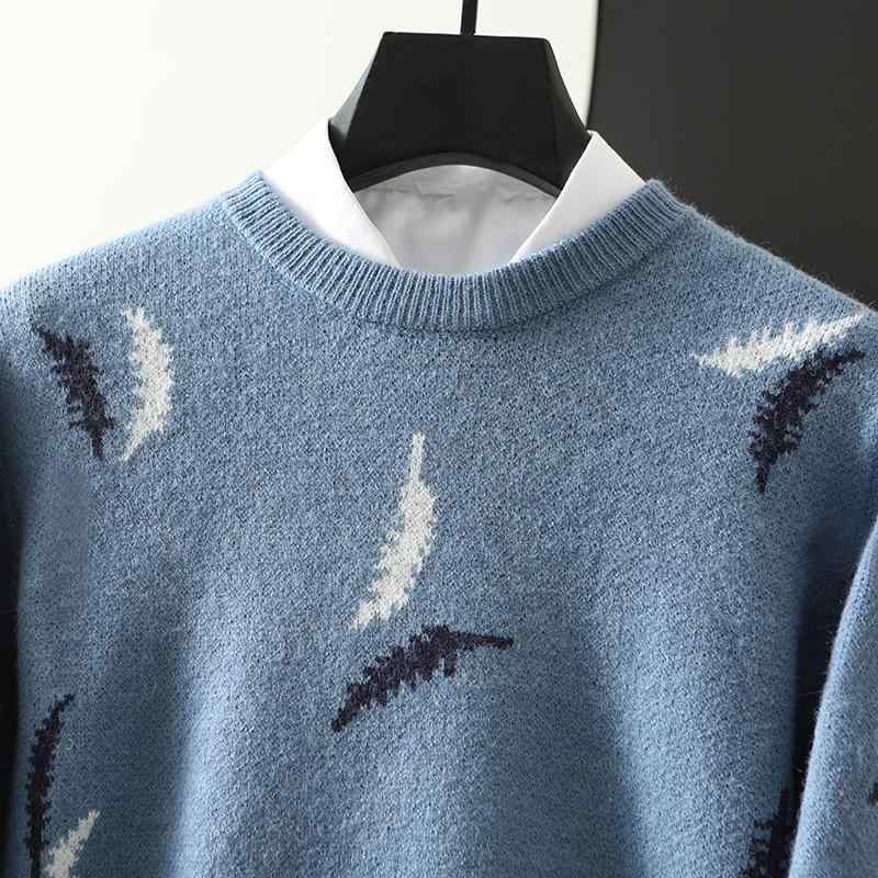 ・スタイル: プルオーバー・シルエット: ゆったり・襟型: クルーネック・袖丈: 長袖・糸粗細: 細・厚み: 普通・テイスト: ・パターン: 動物・カシミヤ含有率: 61%-65%・羊毛含有率: 35%-39%・シーン: カジュアル・適合季...