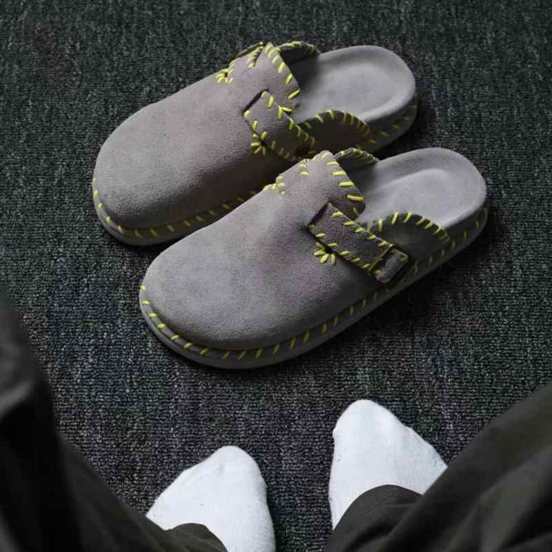 ・カラー: グレー・サイズ: 35,36,37,38,39,40・アッパー素材: スエード・トゥ形状: 丸頭・スタイル: 文芸復古・ソール素材: ゴム・ライニング素材: 革・適用季節: 春夏秋冬