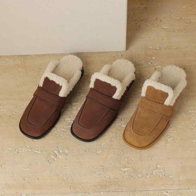 ・スタイル: カジュアル・アッパー素材: スエードレザー・ソール素材: TPR・柄: 無地・内側素材: 人工毛・ソール加工: 接着製法・重量: 約1kg・カラー: ブラウン,カーキ・サイズ: 34,35,36,37,38,39,40・着脱方...