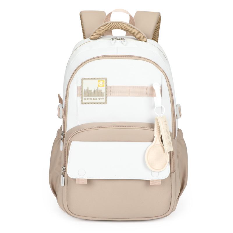 ・カラー: ベージュ,ピンク,ブラウン,グリーン,グレー,ブラック・対象性別: 女性・使用シーン: 学校教育・素材: 複合布・スタイル: カジュアルトラベル・容量: 20-35L・機能: 耐摩耗・対応PCサイズ: 35.56cm・柄: 配色...