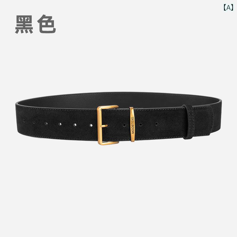 ・素材: 真革・皮質: 二層牛革・バックル素材: 合金・留め具: ピンバックル・デザイン要素: スクエア・カラー: 黒,赤,キャラメル色,ワインレッド,ミリタリーグリーン,コーヒー色,抹茶緑,ダークグレー,アースイエロー,キャメル,パープル...