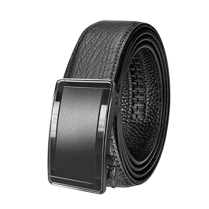 ・素材: 本革・革質: 頭層牛革・バックル素材: 合金・留め具: 自動式・長さ: 120cm・幅: 3.5cm・スタイル: ビジネス、ベーシック、シンプル・加工: メッキ