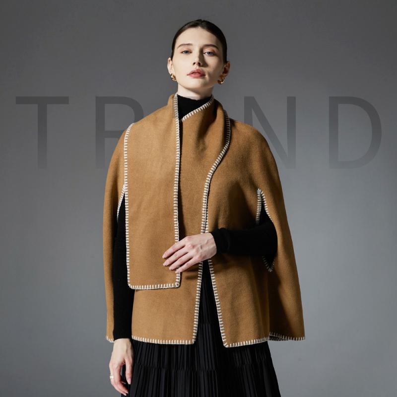 ・適用性別: 女性・素材: ポリエステル・カラー: キャメル・スタイル: 欧米ストリート・長さ: 155cm×70cm・幅: 155cm・編み方: 経編・パターン: 単色・機能: 保温・加工: タイダイ・流行要素: 純色・款式: 中長