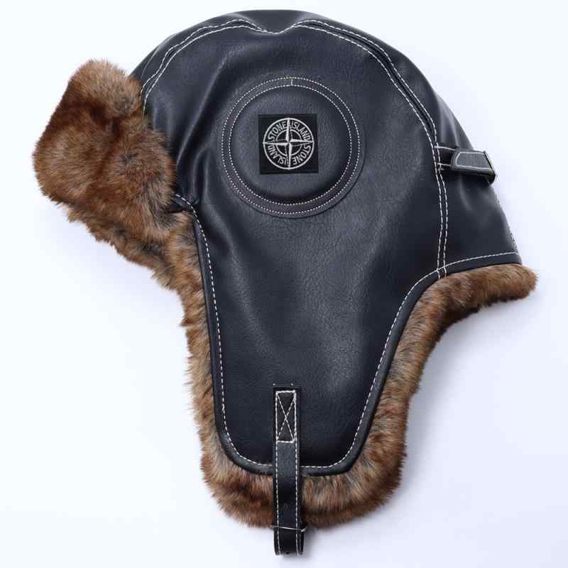 ・製品カテゴリ: 雷鋒帽・帽頂: 円頂・帽檐: 無檐・カラー: 黒,グレー,茶色・サイズ: M(56-58cm)・機能: 保温・スタイル: カジュアル,スポーツ,欧米・素材: 合成皮革・スタイル分類: ファッショントゥーコム・加工: 機械刺...