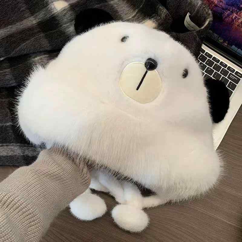 ・色: 茶色・素材: アクリル 10%以下