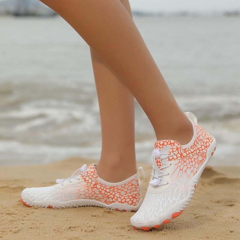 ・機能: 滑り止め・厚み: 薄手・スタイル: カジュアル・内側素材: エアレイヤー・アウトソール素材: 防滑ラバー・シューズハイト: ローカット・ソール素材: ラバー・ソール製法: セメント・アッパー素材: エアレイヤープリント・ミッドソー...