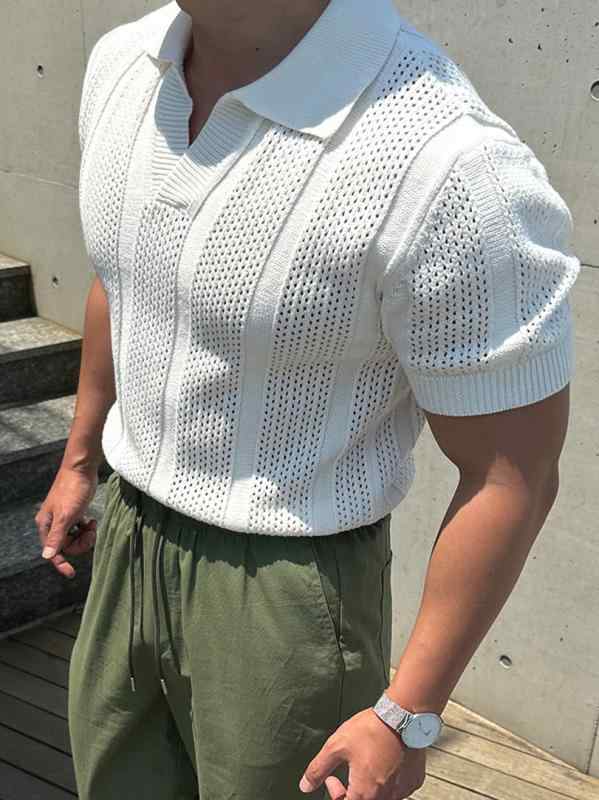 ・洗濯: 洗濯機可・スタイル: プルオーバー・シルエット: スリム・襟型: ラペル・袖丈: 短袖・厚み: 普通・テイスト: アメリカンレトロ・デザイン: プリント・生地: 化学繊維混紡・主素材: ポリエステル96%・使用シーン: カジュアル...