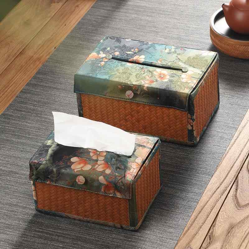 ・素材: 竹・対応紙巾: 抽出式・使用場面: リビング・スタイル: 新中式・カラー: 黄山小号,黄山大号,祥云小号,祥云大号,玉兰小号,玉兰大号