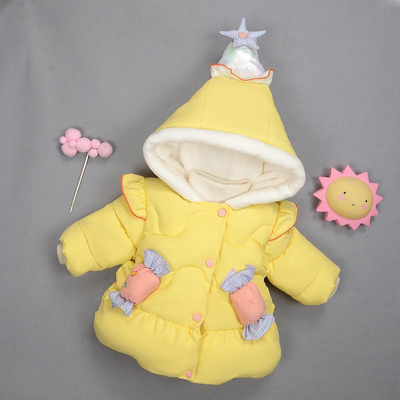 ・対象性別: 女児・スタイル: 韓国風・対象年齢: 1~3歳・加工: コーティング・詰め物: ポリエステルファイバー・フード: あり・厚み: 加厚・柄: 無地,花柄・デザイン要素: 可愛,蝶結び,プリンセス・生地: 化学繊維混紡・主素材: ...