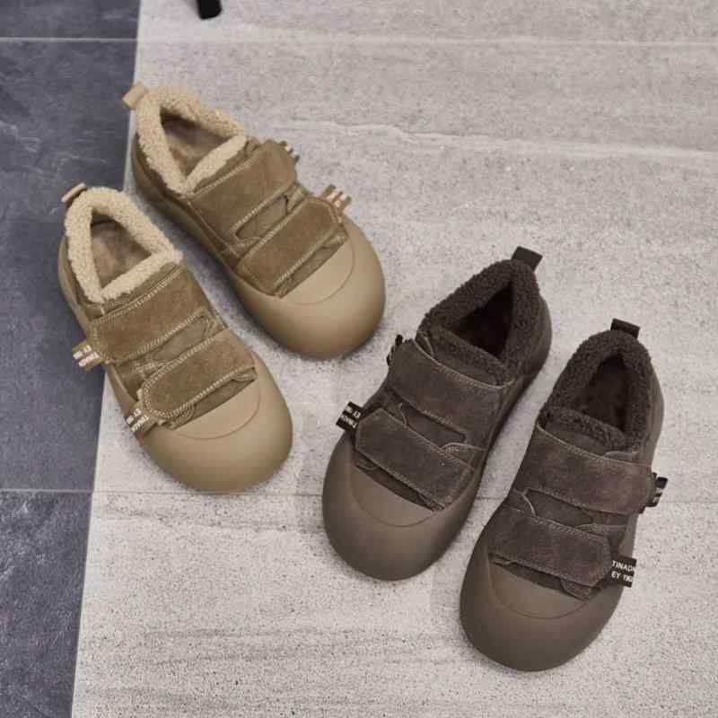 ・対象性別: 女性・対象年齢: 成人・スタイル: カジュアル・柄: 無地・デザイン要素: トーテム・カラー: カーキ,キャメル・サイズ: 35,36,37,38,39,40・トゥ形状: ラウンドトゥ・レザータイプ: カウレザー・アッパー素材...