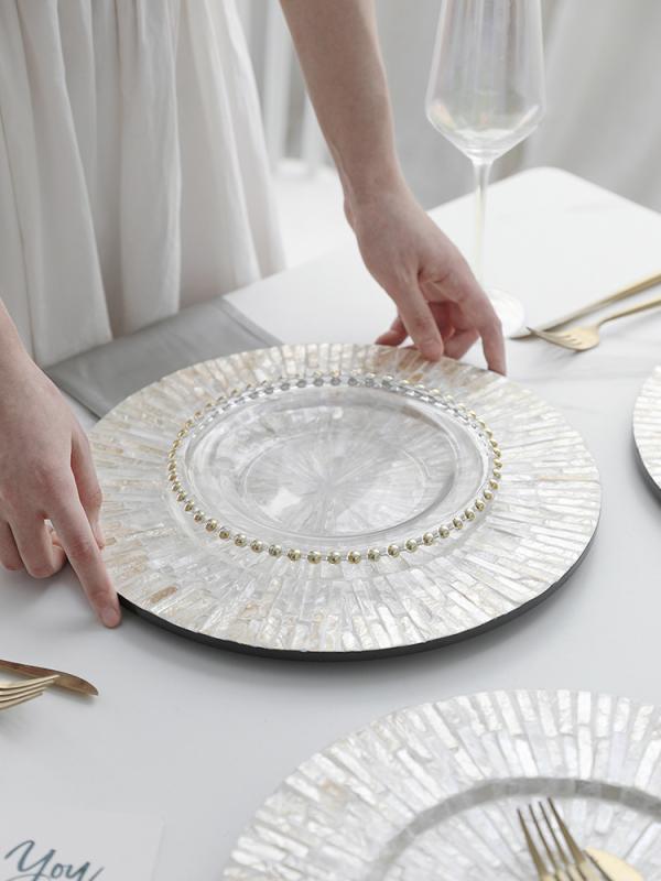 ・素材: 木・形状: 円形・スタイル: アメリカン・カラー: 貝殻木質パッドディスク-C款,33.02cm貝殻盤C款+20.32cm金ビーズ盤,33.02cm貝殻盤C款+25.4cm金ビーズ盤,33.02cm貝殻盤C款+20.32cm金縁盤...