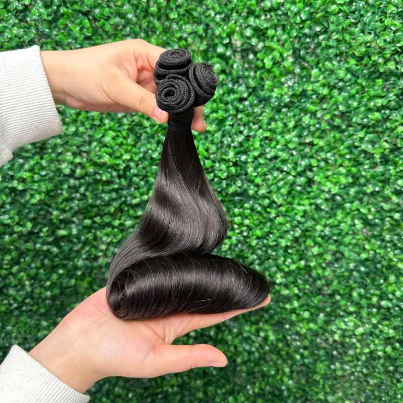 ・スタイル: ナチュラル・対象: ユニセックス・製法: 機械製・色: ブラック・染色: 可能・カール: 可能・素材: リアルヘア・肌色: ナチュラル・顔型: 全て対応・バング: ストレート, スラント・長さ: 33.33cm,40cm,46...