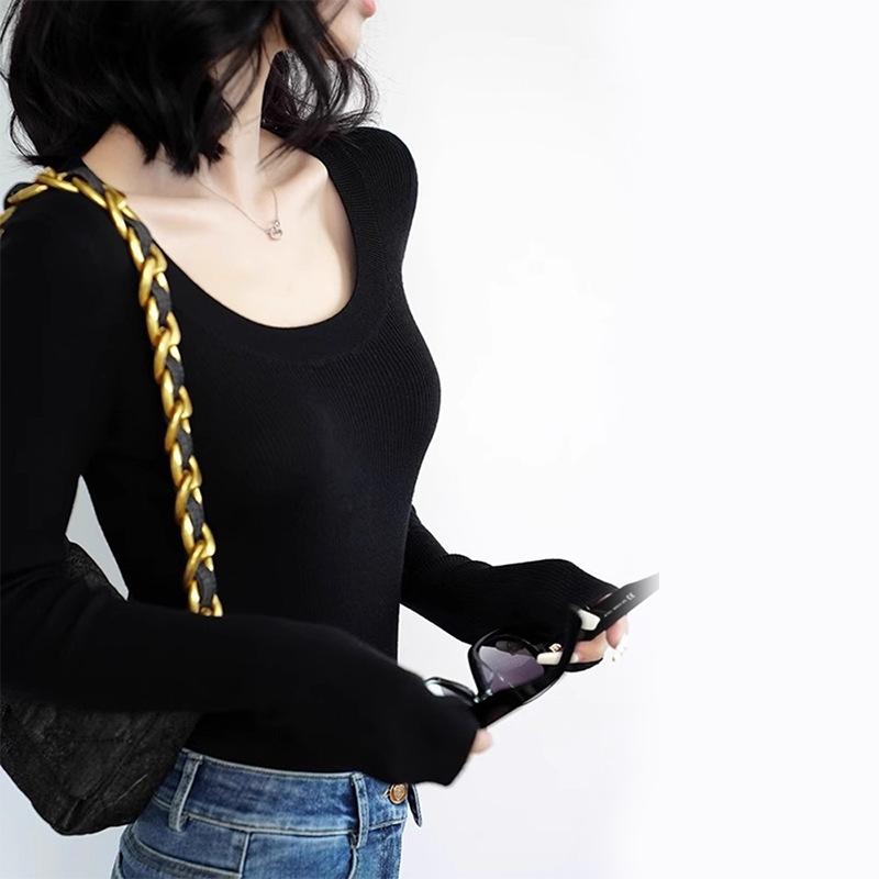 ・素材: アクリル・厚み: 極薄・セット: 単品・スタイル: ロングタイプ・フィット: スリム・袖型: 標準袖・ネック: Uネック・袖丈: 長袖・柄: ワッフル・丈: 極短丈（40cm以下）・色: ブラック,ダークグレー,レッド,ブルー,カ...