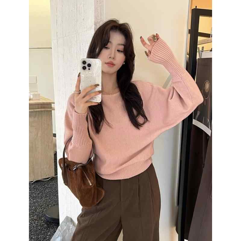 ・素材: ポリエステル・組み合わせ: 単品・シルエット: ルーズ・袖タイプ: スタンダード・ネックライン: ボートネック・袖丈: 長袖・着丈: ミディアム(50〜65cm)・色: 赤,ピンク,ブラック,カーキ,グレー,ブラウン・サイズ: S...