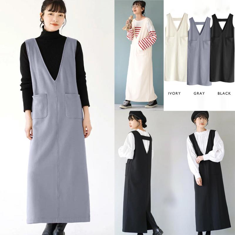 ・素材: ウール・パターン: 無地・加工: スリット・スタイル: プルオーバー・組み合わせ: 単品・丈: ロング・シルエット: Hライン・襟: ハイネック・袖丈: ノースリーブ・ウエスト位置: ミドル・色: グレー、ホワイト、ブラック・サイ...