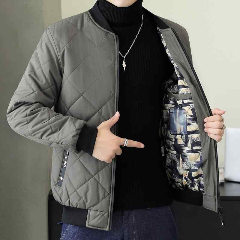 ・色: グレー,ブラック・サイズ: M,L,XL,2XL,3XL,4XL・主素材: ポリエステル100%・詰め物: ウォッシュドコットン・厚み: 厚手・スタイル: 開衫・シルエット: 合体型・前立て: ジッパー・襟型: スタンドカラー・適用...