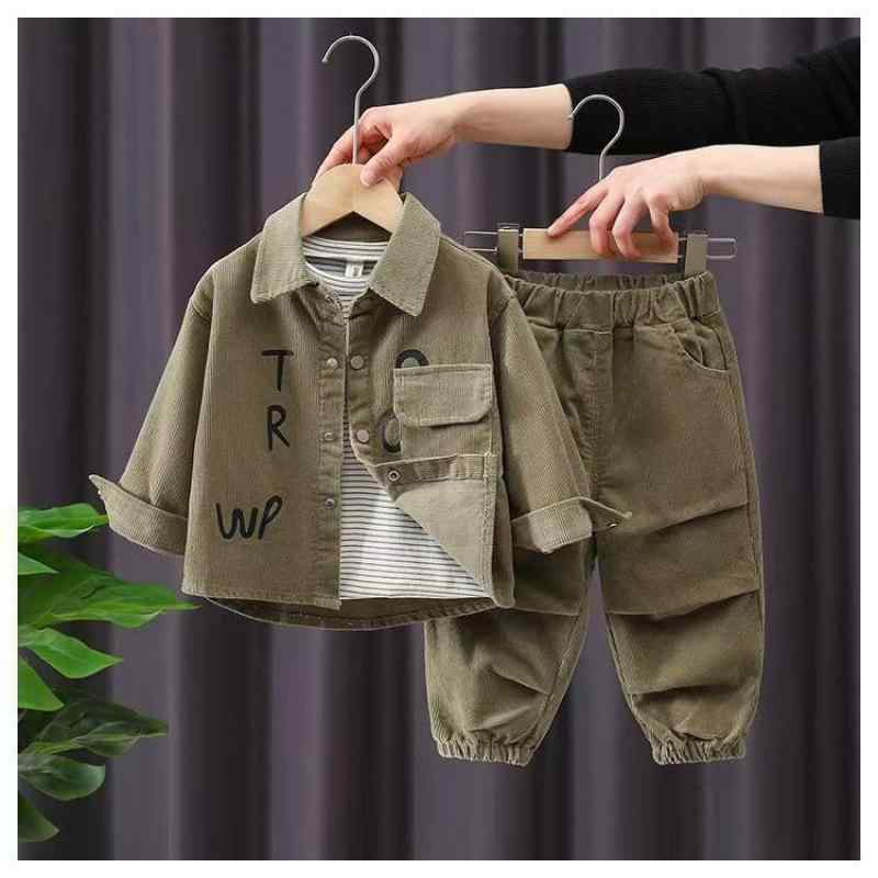 ・性別: 男性・スタイル: カジュアル・セット数: 2点・対象年齢: 中大児・袖丈: 長袖・フード: あり可拆・加工: 起毛・厚み: 普通・柄: 文字・デザイン要素: プリント・生地: コーデュロイ・主成分: リヨセル・主成分含量: 51-...