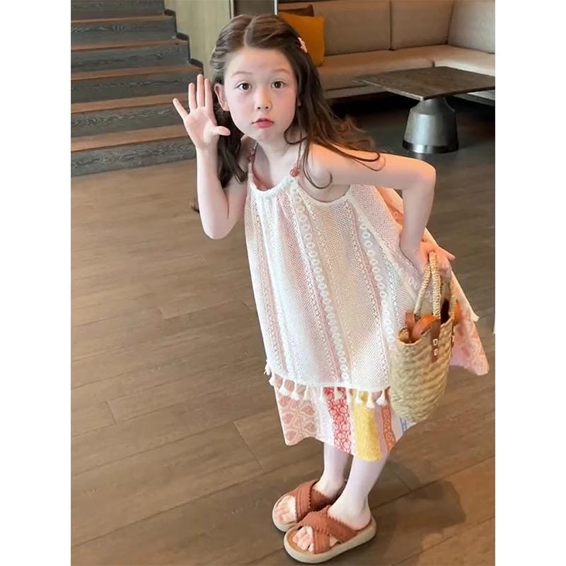 ・スタイル: ボヘミアン・タイプ: キャミソールスカート, タンクトップスカート・安全等級: C類・表地素材: ビニロン 51% - 70%・裏地素材: アクリル 51% - 70%・性別: 女性・対象年齢: 中大児 8歳以上 140cm以...