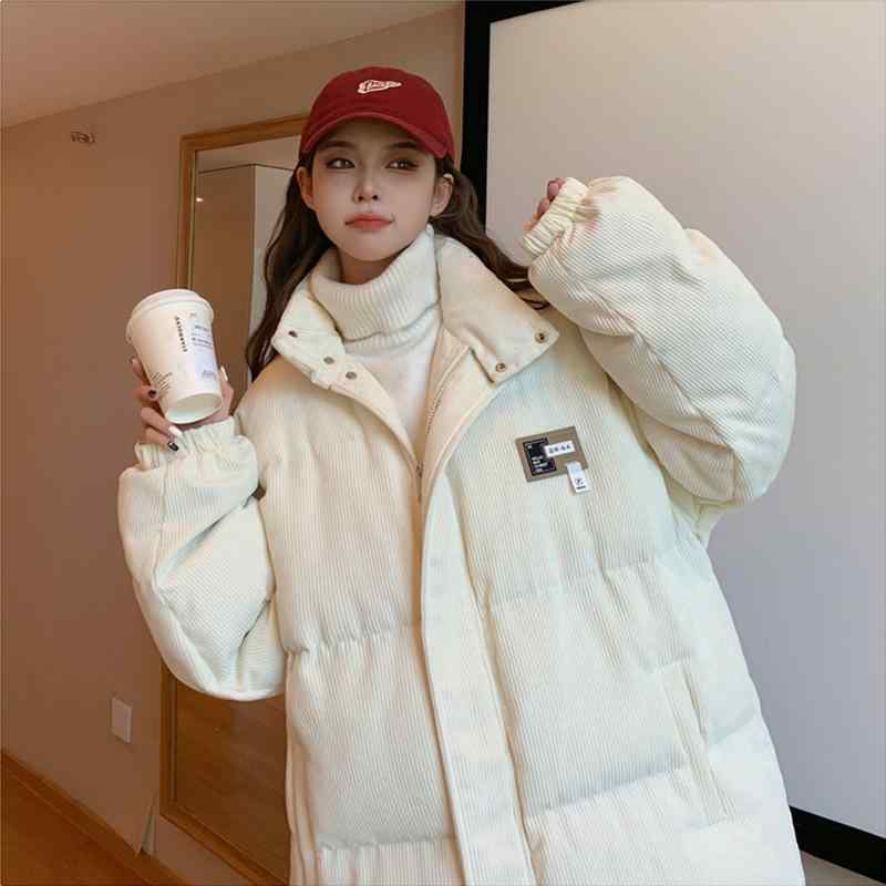 ・詰め物: ポリエステル綿・生地: コーデュロイ・主生地成分: ポリエステル 95%・着丈: 50-65cm・袖丈: 長袖・シルエット: ルーズ・襟型: スタンドカラー・前立て: ジップ・色: キャメル,アプリコット・サイズ: S,M,L,...