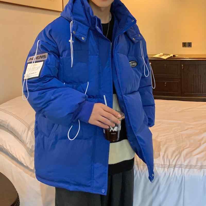 ・スタイル: 香港風・デザイン: 開衫・シルエット: ゆったり・前立て: ジッパー・充填材: ポリエステル・フード: あり・厚み: 厚手・パターン: 無地・対象: 青少年・表地素材: ポリエステル・裏地素材: ポリエステル・使用シーン: 日...