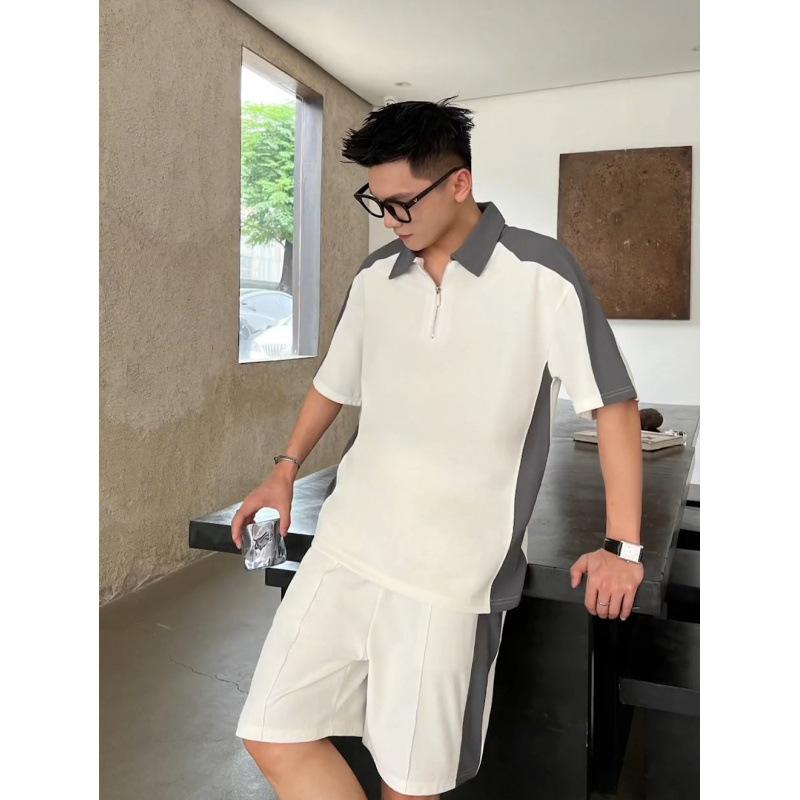 ・スタイル: シンプル・厚み: 厚手・パンツ丈: ショートパンツ・トップスタイル: Tシャツ・袖丈: 短袖・用途: カジュアル・素材: ポリエステル・色: ブラック,ホワイト,アーモンド・サイズ: S,M,L,XL,2XL,3XL,4XL