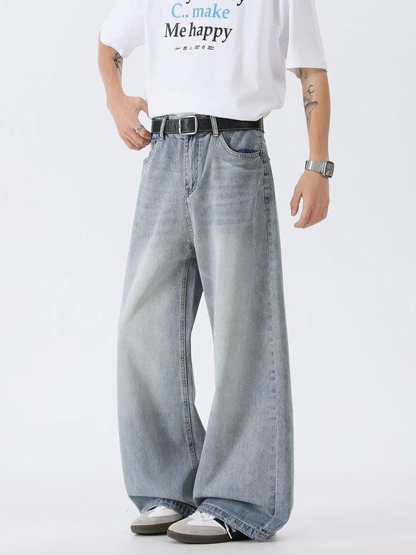 ・シルエット: ストレート・パンツタイプ: ルーズ・加工: ウォッシュ,ブリーチ,サンドウォッシュ・丈: ロング・ウエスト位置: ミッド・前立て: ジップ・厚み: 普通・季節: 四季・素材: デニム・主素材: コットン 77.3%・他素材:...