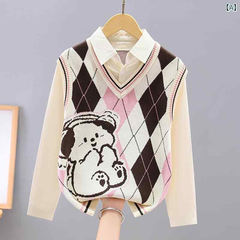 ・性別: ユニセックス・スタイル: シンプル・対象年齢: 8歳以上・適合季節: 冬、春、秋・毛糸太さ: 普通・厚み: 厚手・袖丈: 長袖・閉合: プルオーバー・柄: チェック、カートゥーン・要素: プリンセス、キャンディ・生地: コットン・...