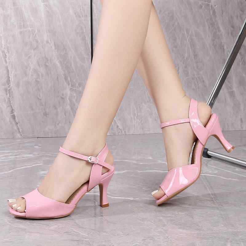 ・厚み: 普通・対象年齢: 成人・対象性別: 女性・ソール素材: ラバー・機能: 通気性,安定性,軽量,耐久性,吸湿性,ホールド性・用途: ラテン舞・対象シーン: ダンス・カラー: 蛍光グリーン,ホワイト,ピンク・ヒール高: 6cm,7.5...