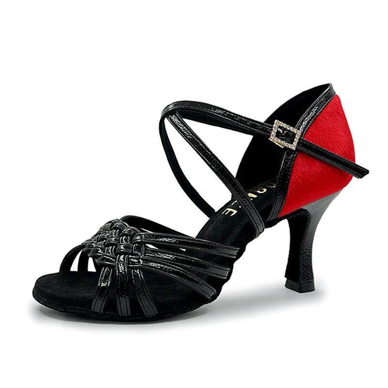 ・対象性別: 女性・対象年齢: 成人・アッパー素材: 合成皮革・ソール素材: 革・機能: 通気、バランス・用途: ラテン舞・適用シーン: ダンス、フィットネス・カラー: 赤、ブラウン、ネイビー、グレー・サイズ: 34,35,36,37,38...