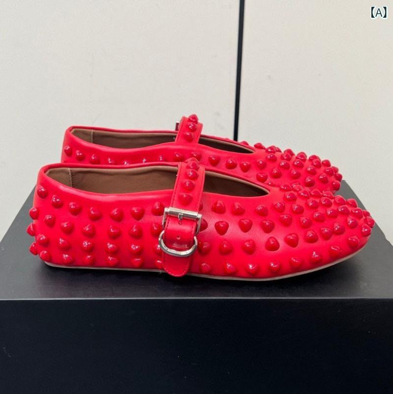 ・トゥ形状: ラウンドトゥ・アッパー素材: カウレザー・レザー特徴: カウレザー・ヒール高: 1-3cm・パターン: ソリッド・カラー: ホワイト,ゴールド,ベージュ,ブラック,ブルー,ワインレッド,ブラックスエード,レッドリベット,ホワイ...