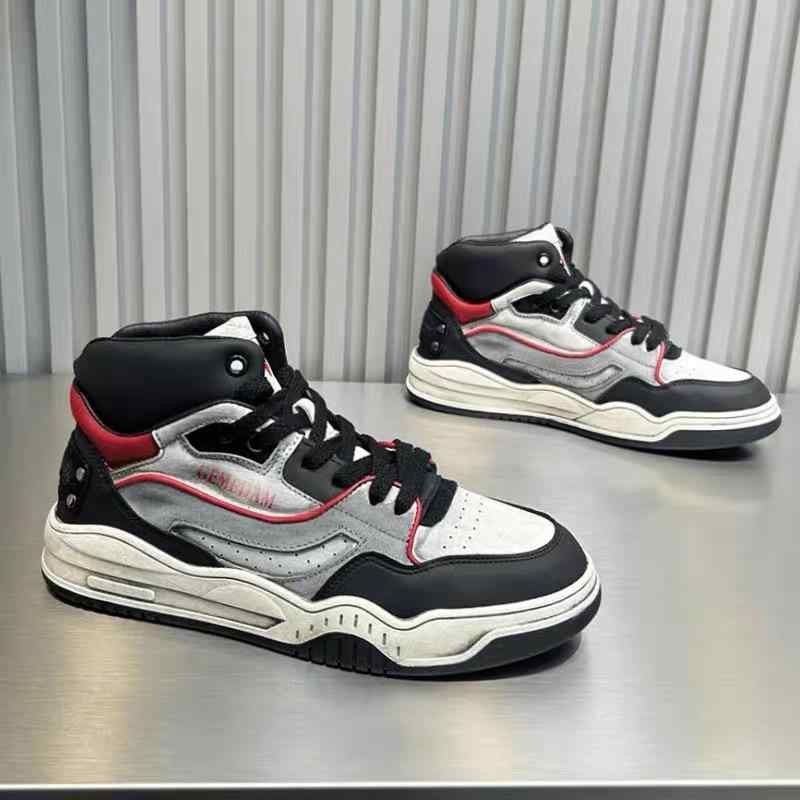 ・開口深さ: 浅口（7cm以下）・アッパー素材: 合成皮革・トゥ形状: ラウンドトゥ・ヒール高: 3-5cm・機能: 身長増し・スタイル: ビジネスカジュアル・ソール素材: ラバー・クロージャー: レースアップ・ヒール形状: 厚底・ライニン...