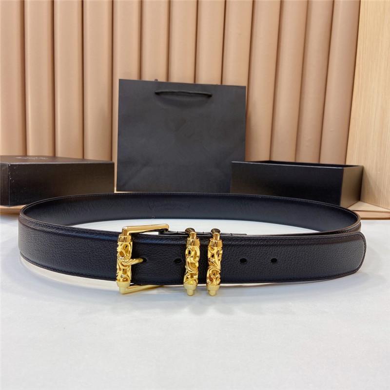 ・素材: 本革・皮質: ヘッドレイヤー牛革・バックル素材: 銅・留め方: ピン留め・色: ブラック-シルバーバックル3cm,ブラック-ゴールドバックル3cm,ブラック-シルバーバックル4cm,ブラック-ゴールドバックル4cm・幅: 2-4c...