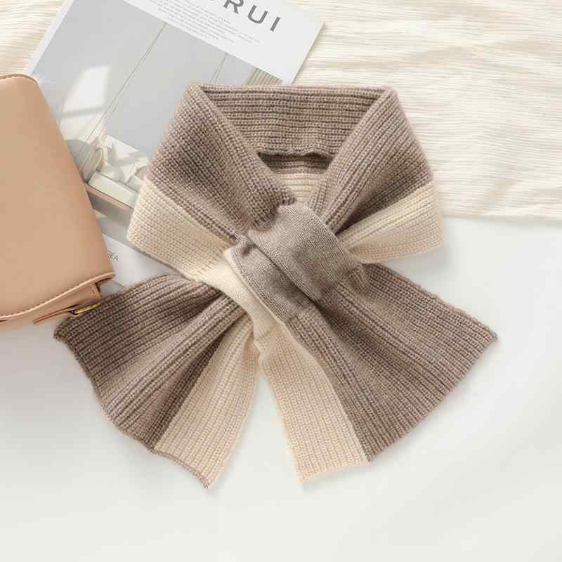 ・性別: ユニセックス・素材: カシミア・成分: カシミア100%・色: ブラック+ホワイト,ブルー+レッド,パープル+ブルー,ホワイト+ピンク・スタイル: シンプル・長さ: 90cm・幅: 20cm・編み方: 経編・柄: 配色・機能: 保...