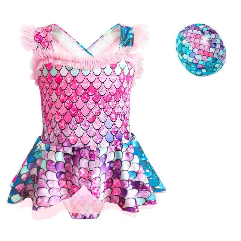 ・対象年齢: 3-12歳・性別: 女性・柄: カートゥーン・生地: ポリエステル・生地成分: ポリエステル85%・生地重量: 180g・裏地: コットン・裏地成分: ポリエステル85%・用途: 水着・水遊び・サイズ: 100,110,120...