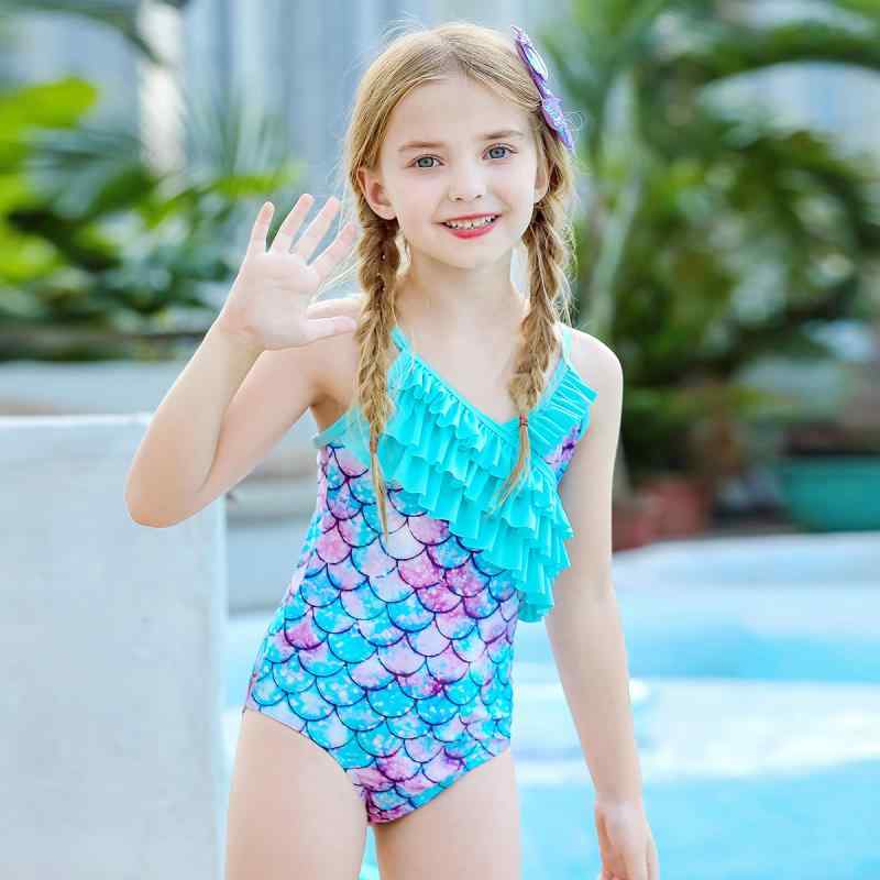 ・対象性別: 女性・対象年齢: 3-10歳・素材: ポリエステル89%、スパンデックス11%・スタイル: トライアングルパンツ・用途: 游泳・ウォータースポーツ・サイズ: 110,120,130,140,150